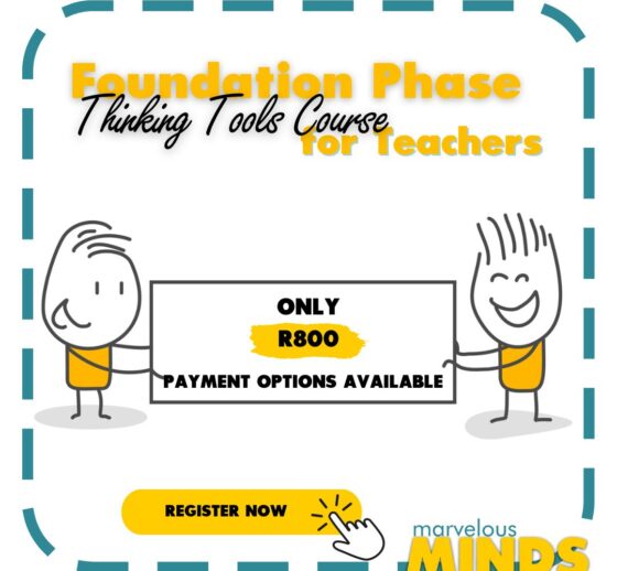 Thinking Tools Foundation Phase Course For Teachers - Learning Designs